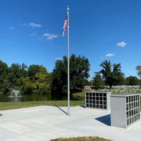 Walnut Hill Cemetery Niche | Kaskaskia Engineering